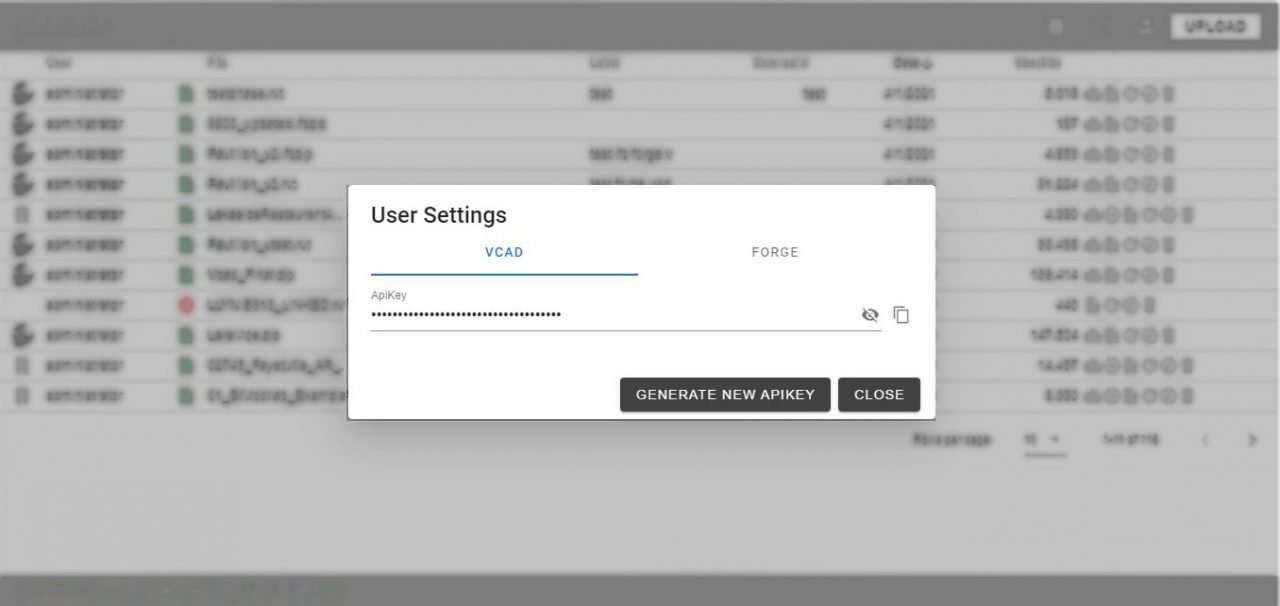 Using the Api key for security on Vcad templates - VCAD FOR POWER BI