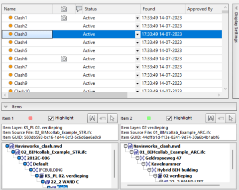 New Navisworks clash detection template - VCAD - CONNECTING BIM