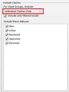 New Navisworks clash detection template - VCAD - CONNECTING BIM