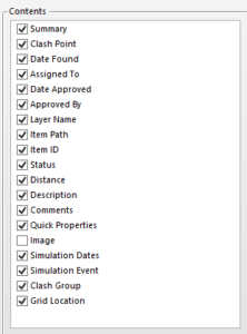 New Navisworks clash detection template - VCAD - CONNECTING BIM