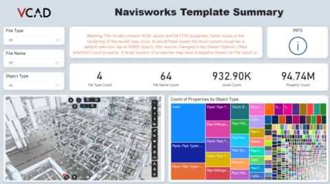 Improvements to Vcad's Power BI templates - VCAD - CONNECTING BIM