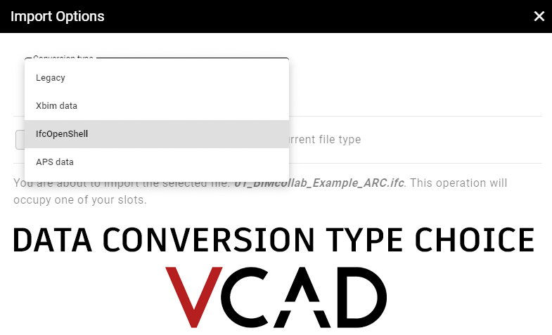 VCAD - CONNECTING BIM